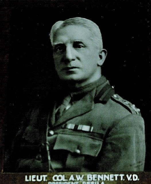 Lieutenant Colonel ALFRED WILTON BENNETT V.D. – Ballarat City Rowing ...
